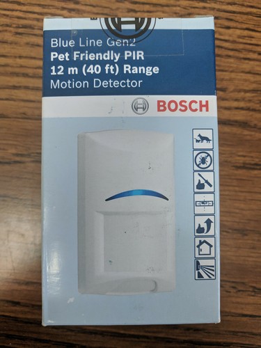 Bosch Security Blue Line Gen2 ISC-BPR2-WP12 PIR 40ft Range Motion ...