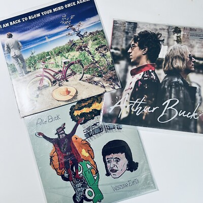Peter Buck WARZONE EARTH + I AM BACK TO BLOW… + ARTHUR BUCK Vinyl LP ...