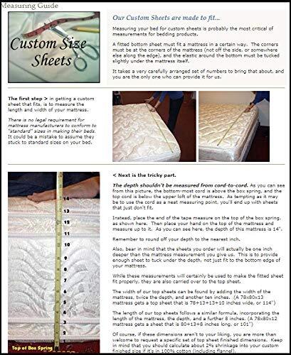 4 PCs RV Sheet Set 8 Inches Deep RV Bunk Sheets 42 x 80 Inches Light ...