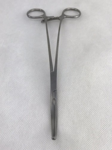 PILLING Debakey Clamp 353631 Curved shaft, 10 1/8", 1 1/4" (3.2cm) tip ...