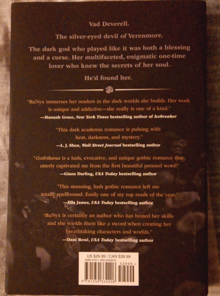 Gothikana by RuNyx (2024, Hardcover) 9781250334206 | eBay