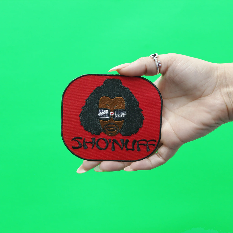 Karate Master Patch SHO NUFF Embroidered Iron On | eBay