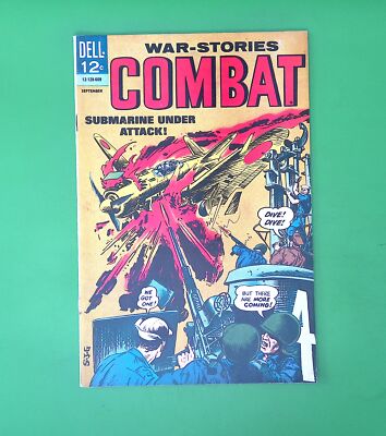 COMBAT #21 VOL. 2 MID GRADE DELL PUBLISHING CO. COMIC BOOK H42-230 | eBay