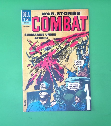 COMBAT #21 VOL. 2 MID GRADE DELL PUBLISHING CO. COMIC BOOK H42-230 | eBay