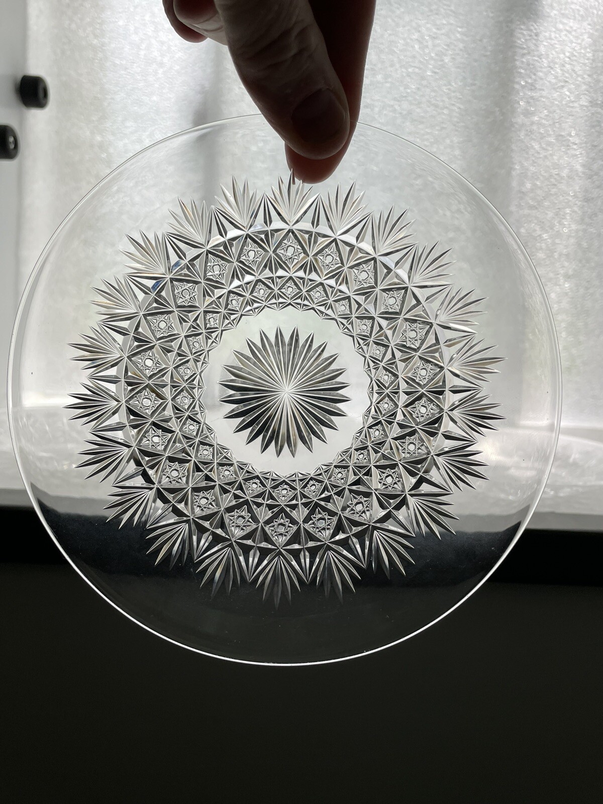 Set Of 3 Thomas Webb Wellington Pattern 6” Dessert Or Saucer Plates ...