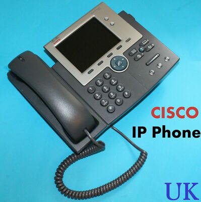Cisco IP Phone 7945 VoIP IP Telephone Desk Phone - Model : CP-7945G ...
