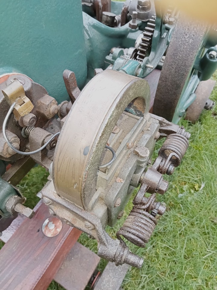 c1914 Nelson Bros " LITTLE JUMBO" 1.5hp-1.75hp hit and miss stationary ...