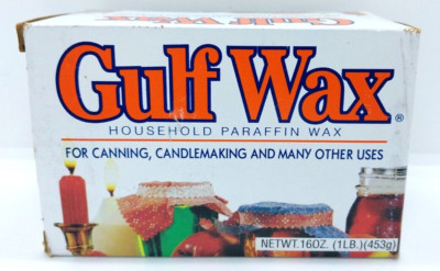 Gulf Wax Paraffin Wax 1 LB 16oz. Canning Candle Making Prepper New in ...