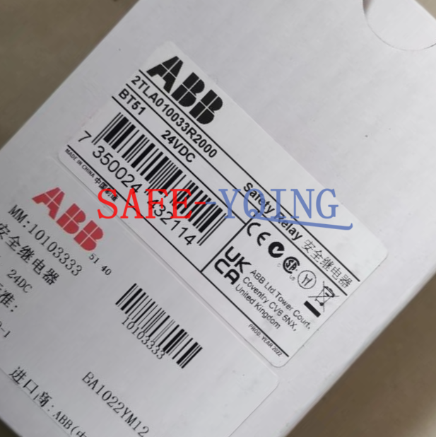 1PC NEW ABB BT51 2TLA010033R2000 24VDC Safety Relay | eBay