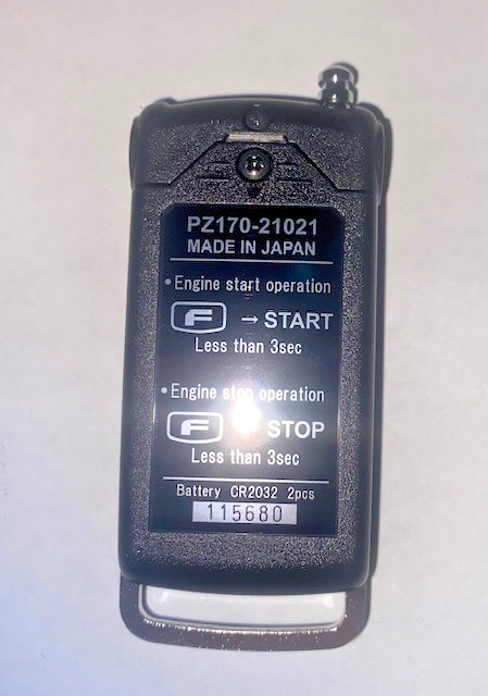 17-21 NEW GENUINE OEM MAZDA ENGINE REMOTE START ADDITIONAL KEY FOB, PN ...