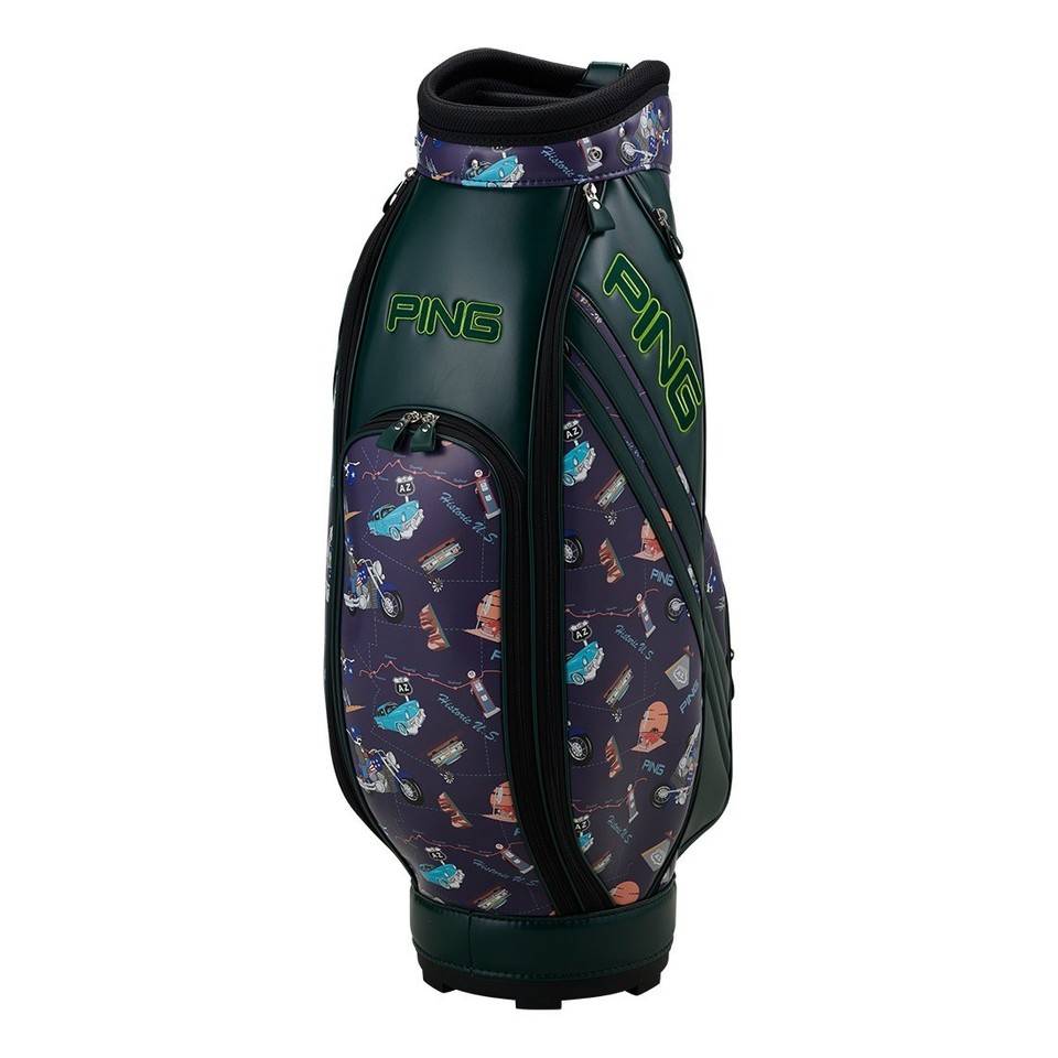 Ping Golf Cart Bag Mr.Ping Rider 9in Silver Navy 5way Divider 3.7kg ...