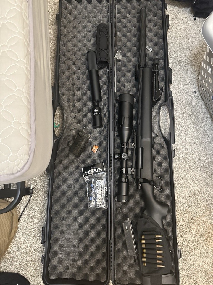 Original NOVRITSCH SSG24 Airsoft Sniper with LOTS of Accessories | eBay