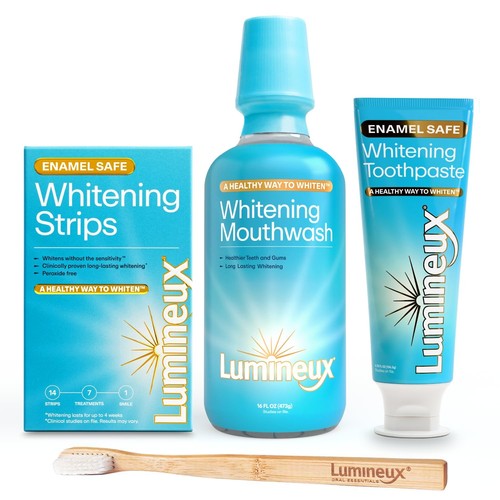 Teeth Whitening Kit Peroxide Free for Whiter Teeth Includes 7 Whitening ...