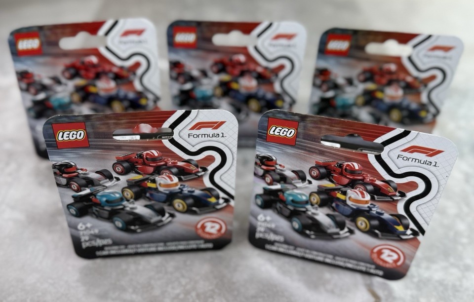 LEGO FORMULA 1 F1 Car Toy Blind Box Lot of 5 New & Sealed 71049 LEGO 29 ...