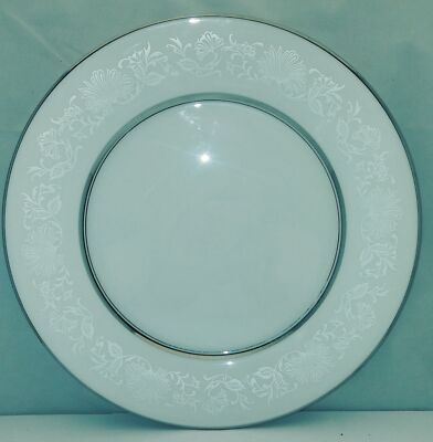 Set of 4 Oxford (Div Of Lenox) White Echo Dinner Plates | eBay
