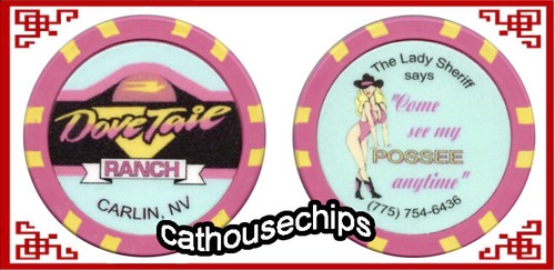 Dovetail Ranch Brothel Carlin, NV Brothel Cathouse Whorehouse Chip | eBay