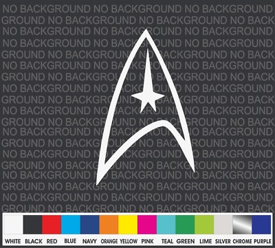 Star Trek Logo Superhero Comic Car Truck Window Decal Sticker Laptop | eBay