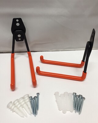 Backpack Blower Hanger Hooks Pair Rack Garage Wall Mount Stihl BR SR ...