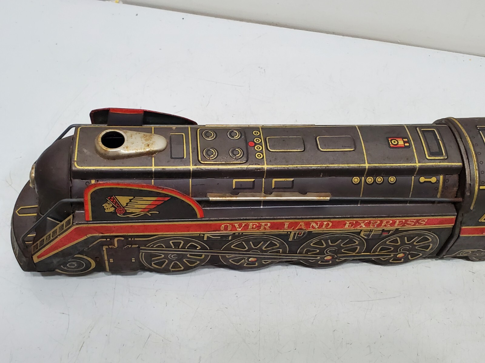 Vintage Modern Toys Overland Express 3140 Battery Operated Tin ...