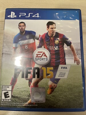 FIFA 15 PS4 Game + Case + Insert 14633733020| eBay