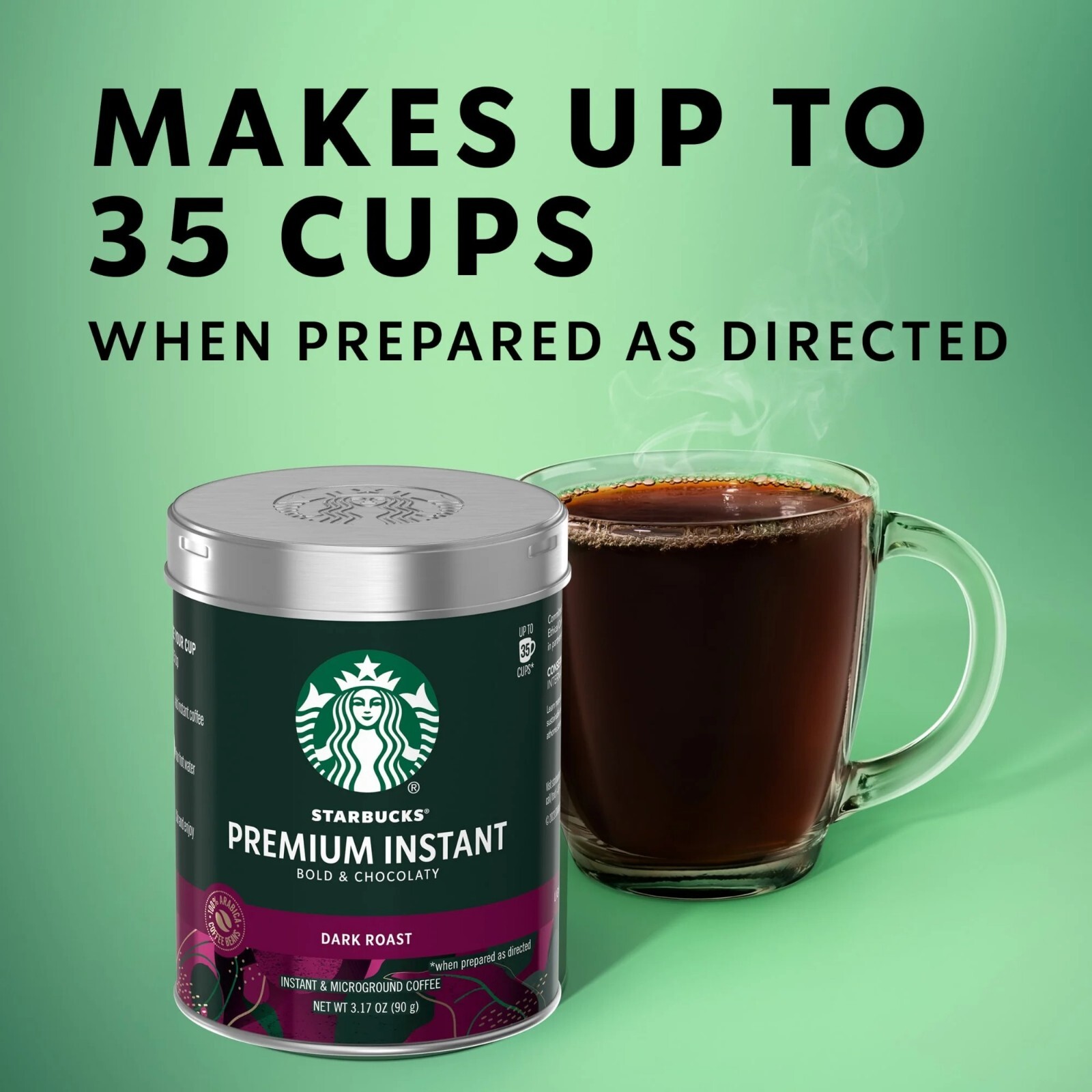 Starbucks Premium Dark Roast Instant Coffee, 3.17 oz Pack of 2 | eBay