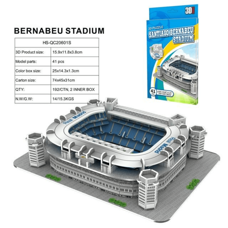 3d paper puzzle football stadium | eBay UK
