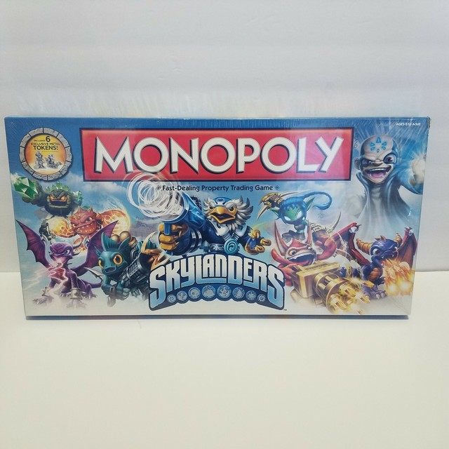 Hasbro 2013 Skylanders Monopoly Board Game 100 Complete Great for sale ...