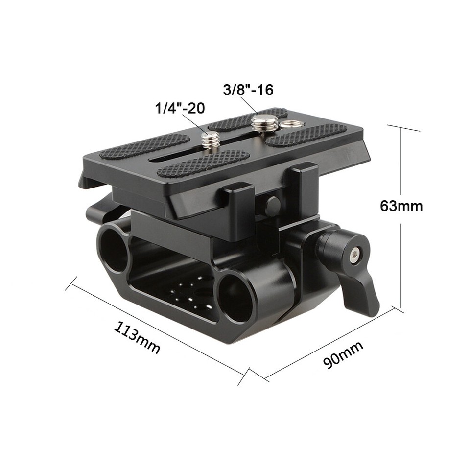 Universal DSLR Camera Cage Rig Adjustable C-frame fr Canon Nikon Sony ...