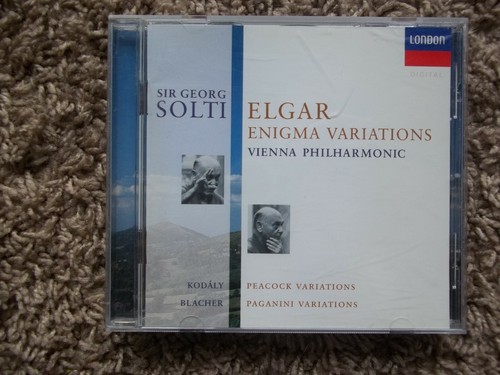 Elgar: Enigma Variations, Kodaly/Solti, Wiener Philharmoniker (CD ...