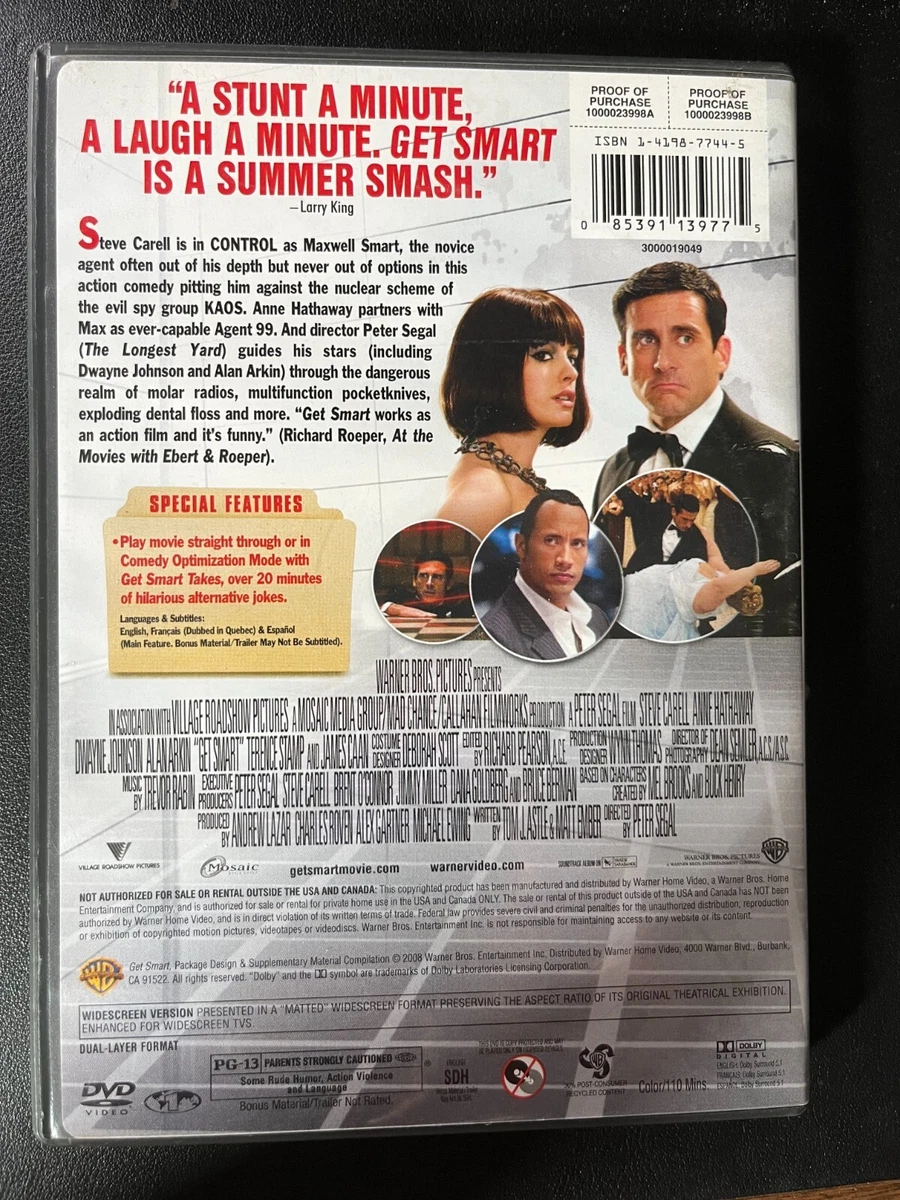 Get Smart Movie Dvd
