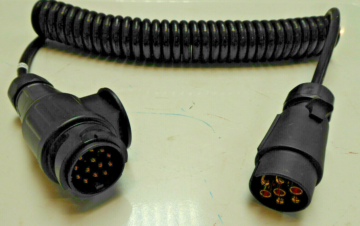 7 PIN LIGHT PLUG TO 13 PIN LIGHT PLUG FOR CAR / TRAILER | eBay UK