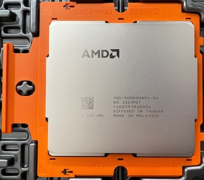 2pcs AMD EPYC GENOA 9654 QS CPU SP5 ZEN4 96-Core Processor 2.15GHz | eBay