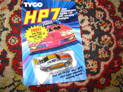 RARE Tyco HP7 lighted Porsche Slot car new | eBay