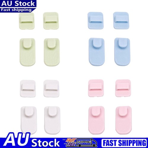 4pcs/set Plastic Remote Control Sticky Hooks Self Adhesive Wall Storage ...