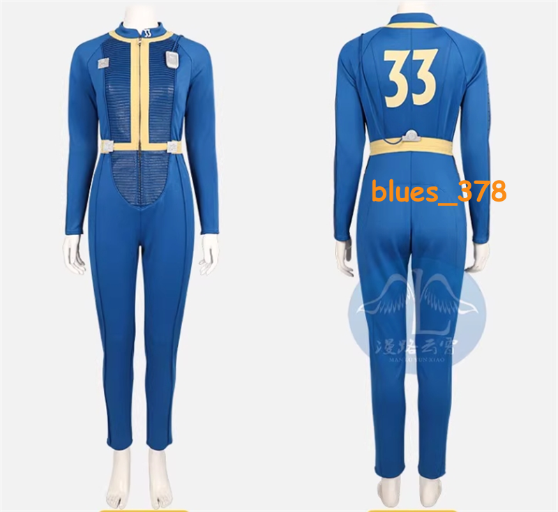 Fallout Lucy MacLean Cosplay Costume Jumpsuit Outfit Women's Bodysuit ...