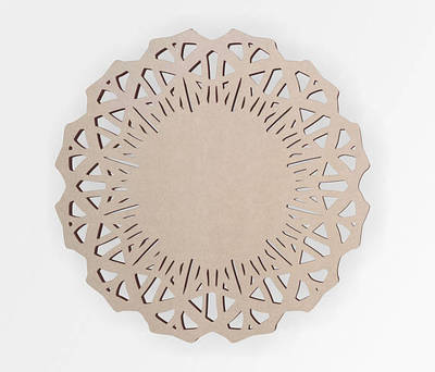 Wooden Decorative Flower Frame - Cut Out, Wall Art, Wall Decor, Home ...