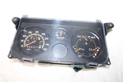 91-95 Chevy 1500 Gmc G10 Vandura VAN Instrument Cluster SPEEDOMETER ...
