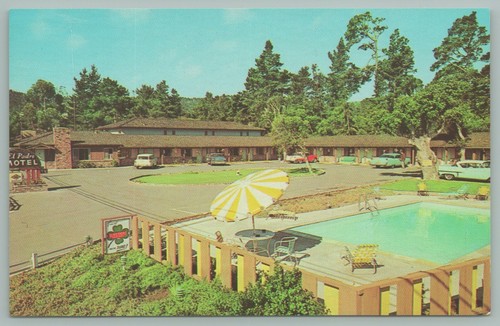 Monterey California~El Padre Motel~Highway 1~Pool~50s Cars~1960s | eBay