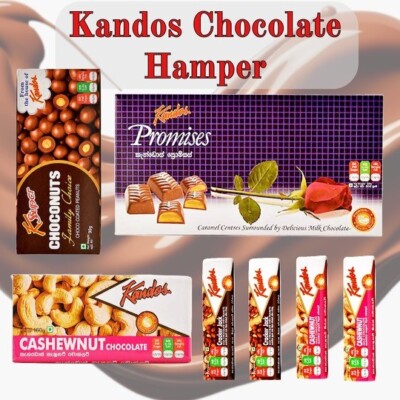 Sri lankan Kandos Chocolate Premium Quality Milk Chocolate Combo Box ...