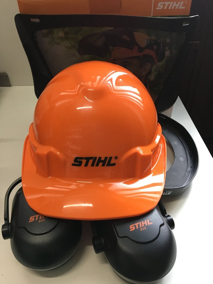 Stihl Function Basic Helmet Set with Forestry Helmet, Face Protection and Ear | eBay