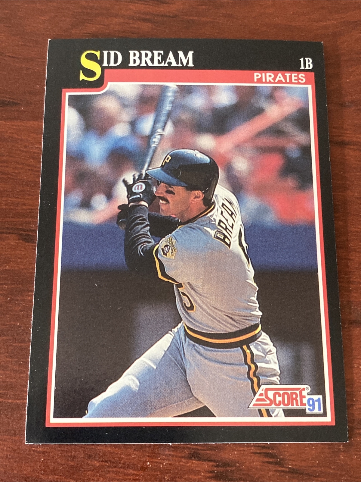 1991 Score Pittsburgh Pirates Baseball Card #304 Sid Bream B3866 | eBay