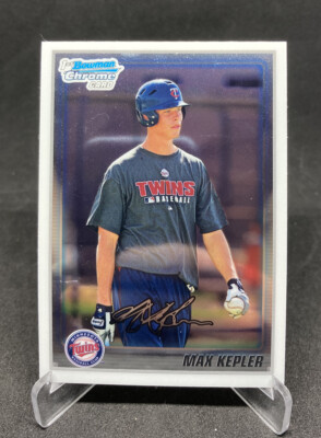 2010 Topps Bowman Chrome Max Kepler Bowman 1st Rookie Minnesota Twins ...