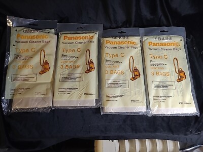Genuine Panasonic Vacuum Cleaner Bags Type C 10 Bags | eBay