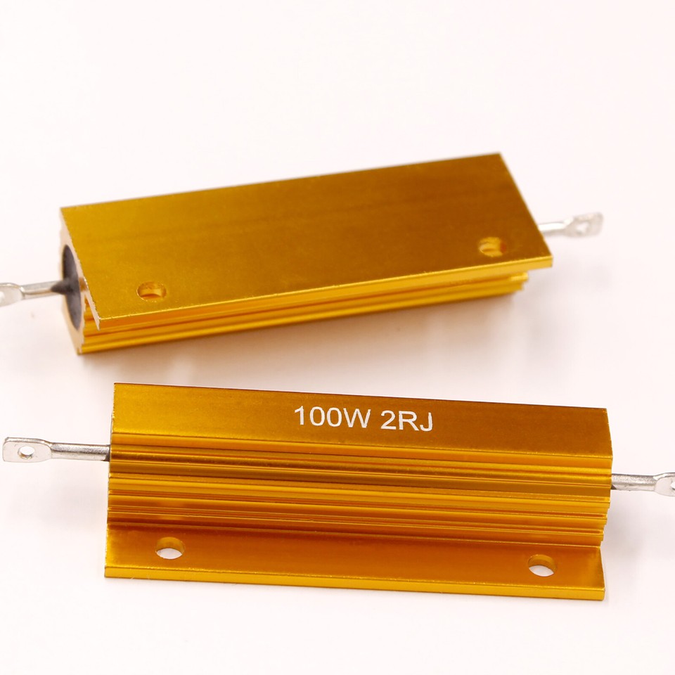 5/10 ~500W Watt High Power Aluminum shell Wirewound Metal Resistor 0.1 ...
