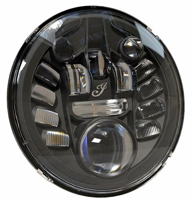 Indian Motorcycle 2889459-266 Pathfinder Adaptive LED Headlights Black ...