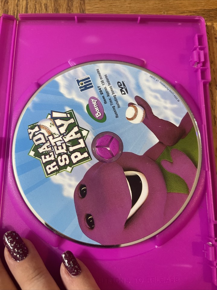 Barney Ready Set Play DVD 45986028471| eBay