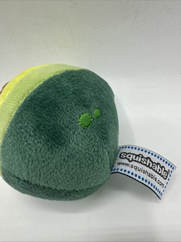 Squishable Backpack Clip Keychain Avocado Plush Stuffed Animal Toy Mini ...