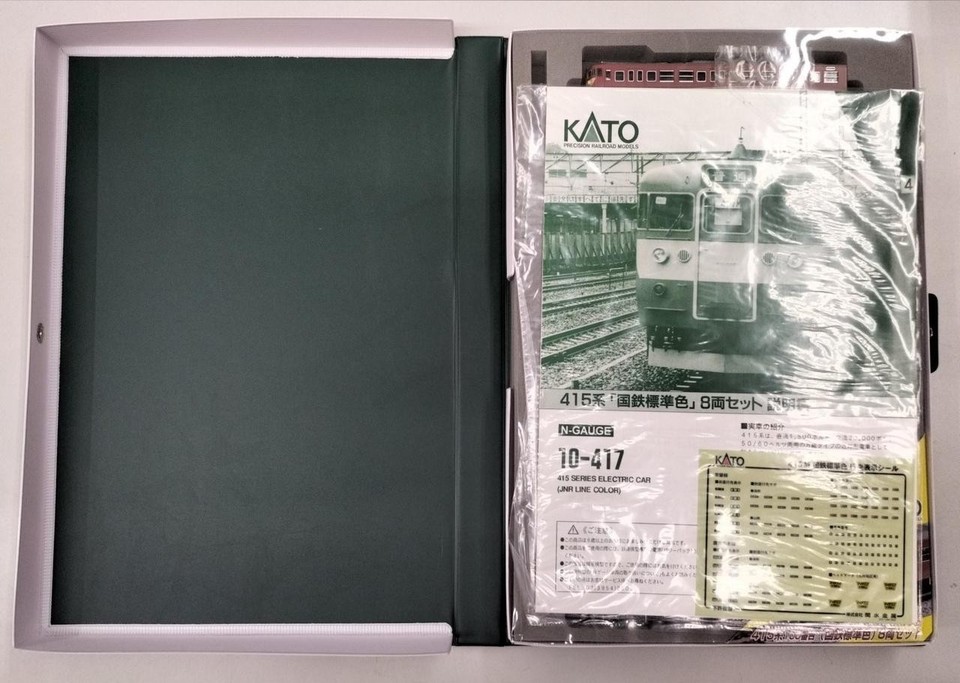 KATO 415 Series 100 (JNR Standard Color) 8-Car Set N Scale | eBay