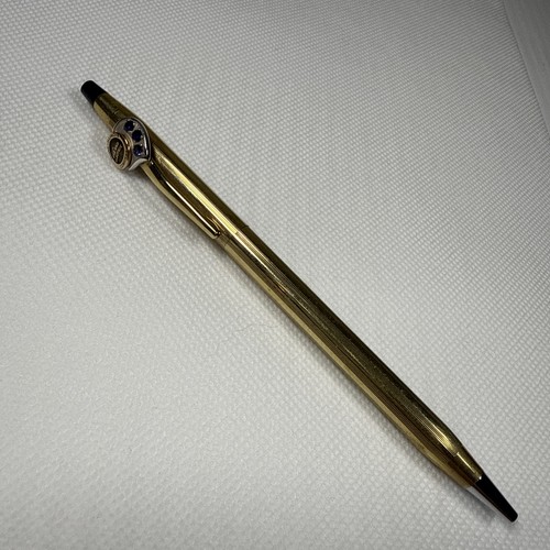 Cross VTG 1970-80s 1/20 10kt GOLD Filled USA Ballpoint Pen IA-Ill Gas ...