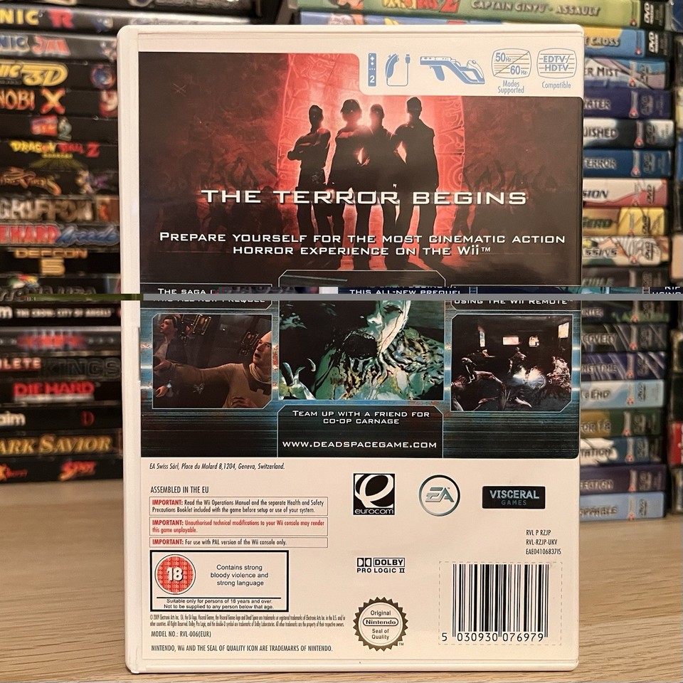 Nintendo Wii Horror Bundle - Obscure 2, Manhunt 2, Dead Space ...